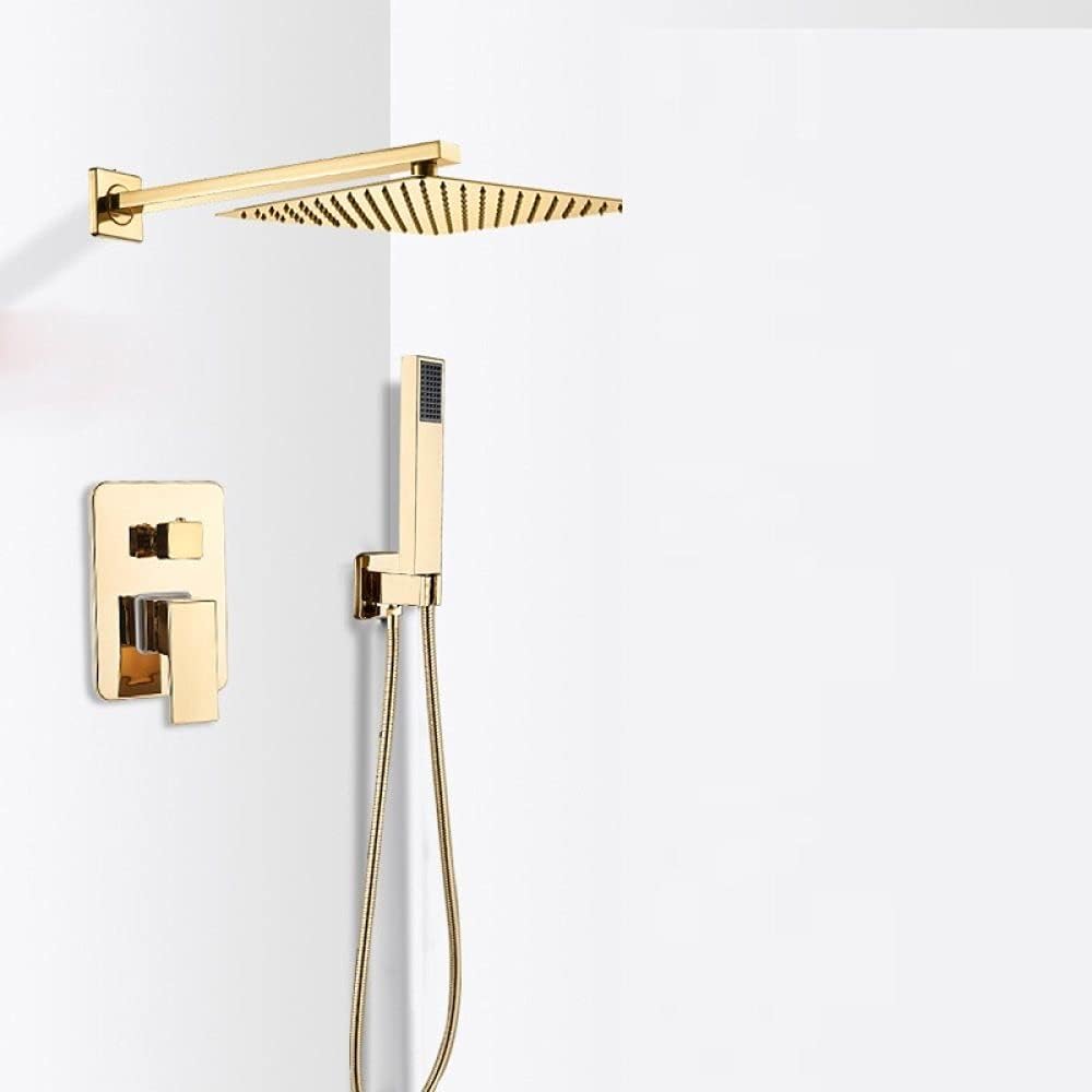 Golden 4-Way Concealed Shower Mixer – Conduit Style – Eagle Luxury ...